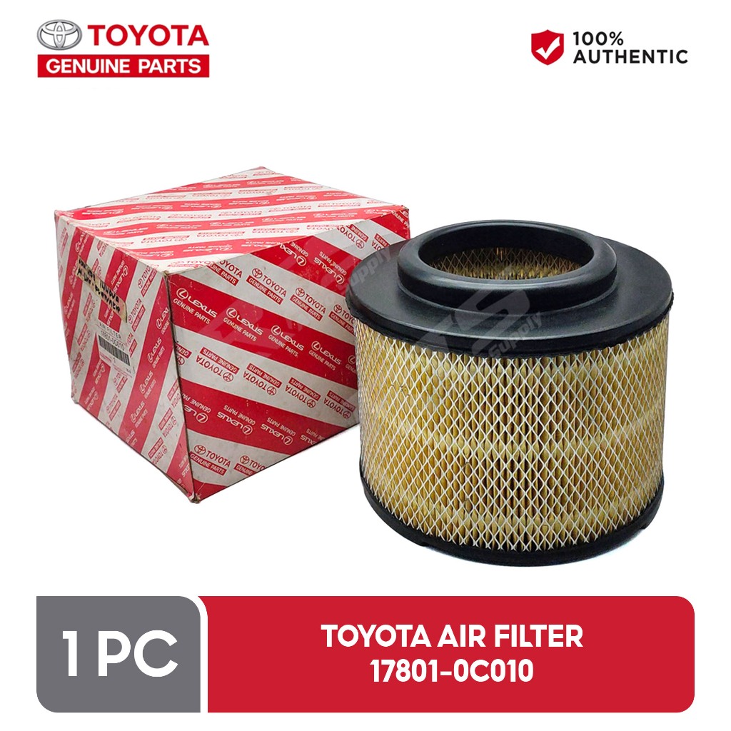 Toyota Genuine Air Filter Toyota Fortuner / Innova / Hi-Lux 2005 - 2015 ...
