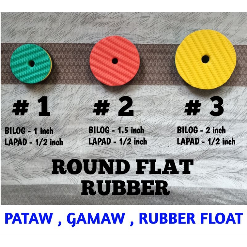 100 PCS - PATAW , GAMAW , RUBBER FLOAT , PALUTANG SA LAMBAT | Shopee ...