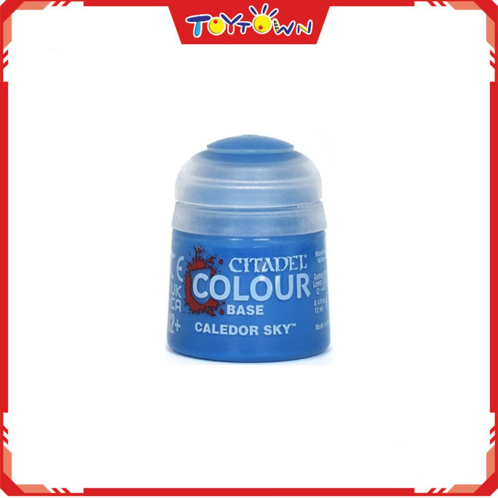 Warhammer Citadel Colour Paint Base: Caledor Sky 12ml | Shopee Philippines