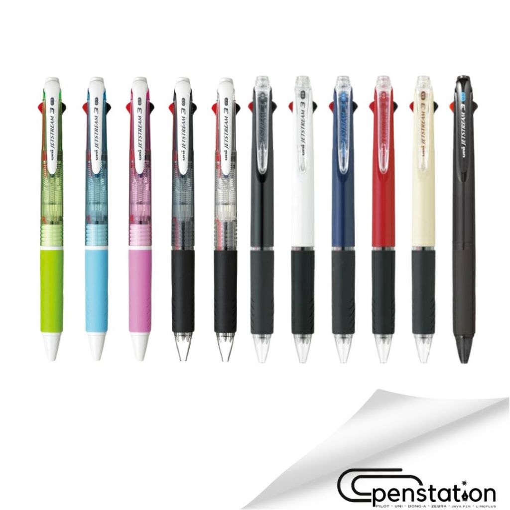 UNI Jetstream RT SXE3-400 3 Color Ballpoint Multipen | Shopee Philippines