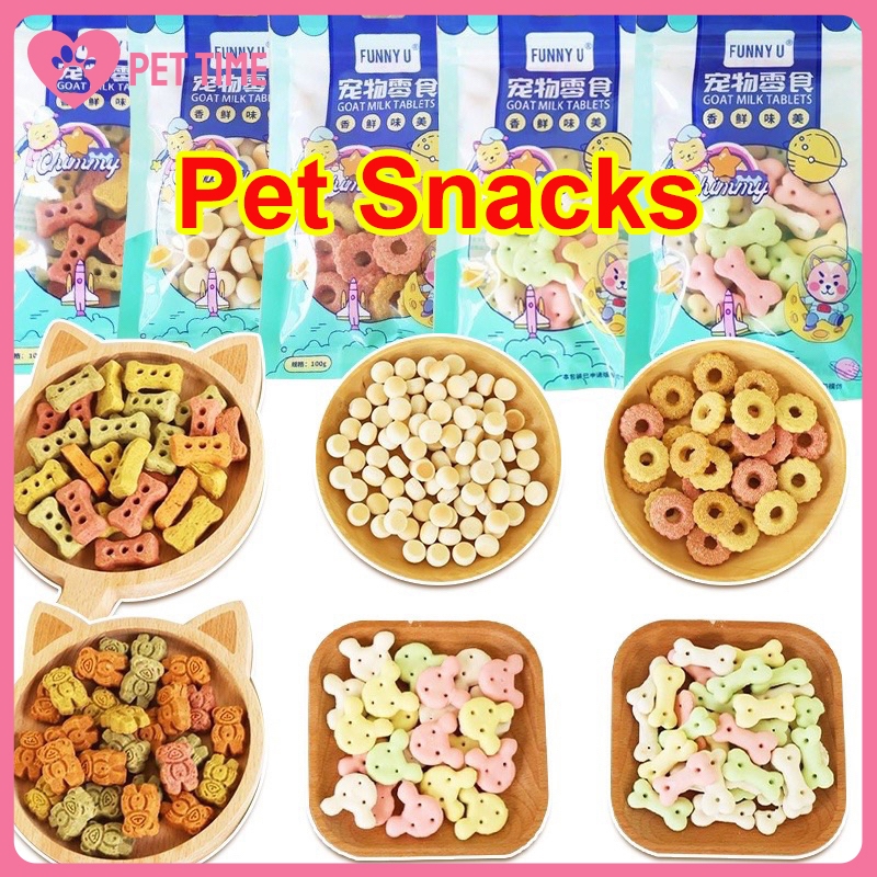 【Rock Bottom Price】【5PC is cheaper】100g Pet Biscuit Dog Treats Dog ...