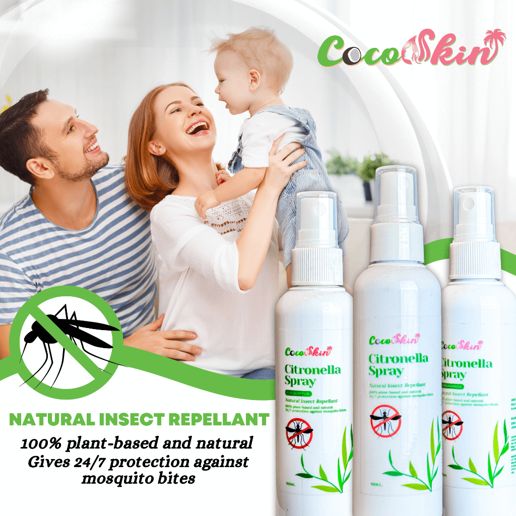 CocoSkin Natural Citronella Insect Repellant Spray for Kids and Baby ...