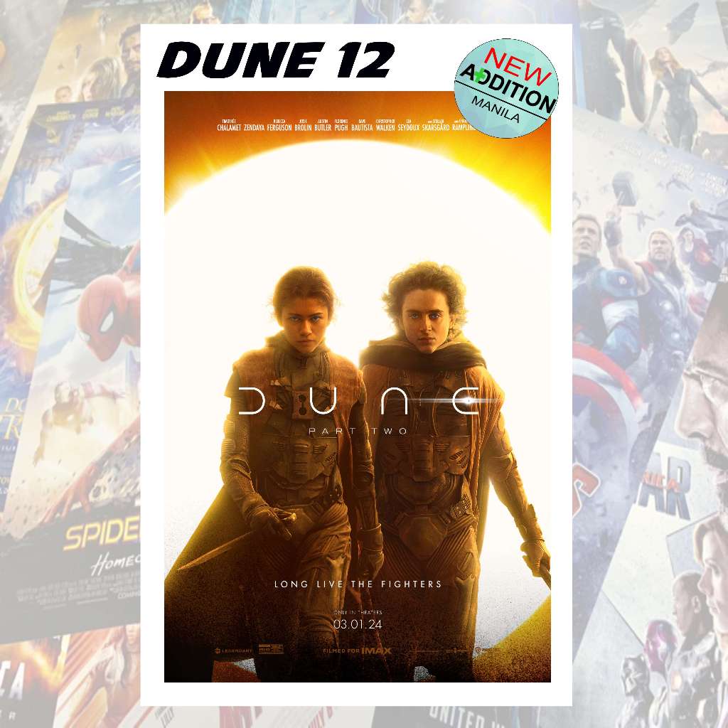 DUNE Part 2 Large Glossy Poster | Shopee Philippines