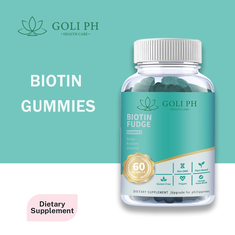 goli ph Biotin Gummy for hair vitamins Anti Hair Loss Radiant Skin ...
