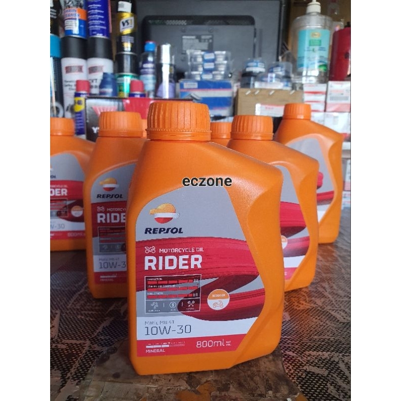 REPSOL RIDER MATIC MB 10W-30 4T 800ML NEW PACKAGING | Shopee Philippines