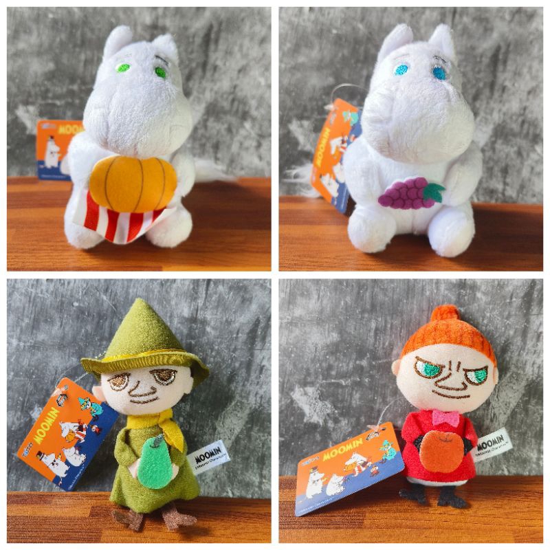 Moomin Taito Jaia Keychain Charm Soft toy Moomintroll Moominmama Little ...