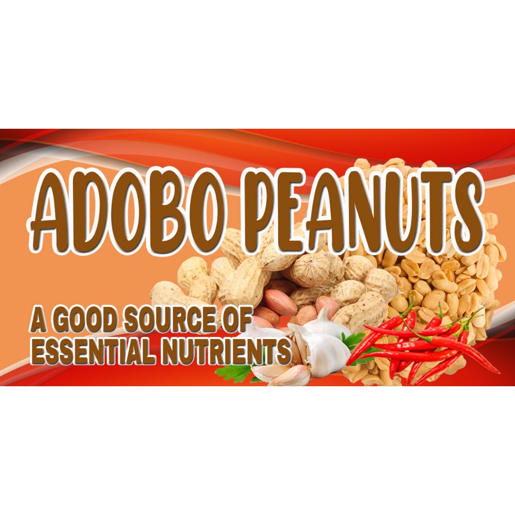 ADOBO PEANUTS READY TO USE STICKER LABELS (NOT CUSTOMIZED) | Shopee ...