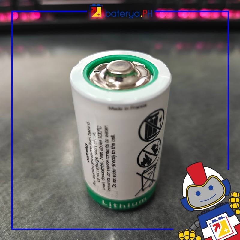 Saft 33600 Lithium battery 3.6v Size D Li-SOCi2 | Shopee Philippines