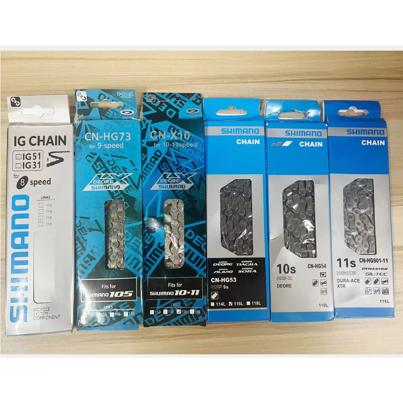 PH Bike Chain Shimano Chain 7/8/9/10/11 Speed for Mountain Bike MTB and ...