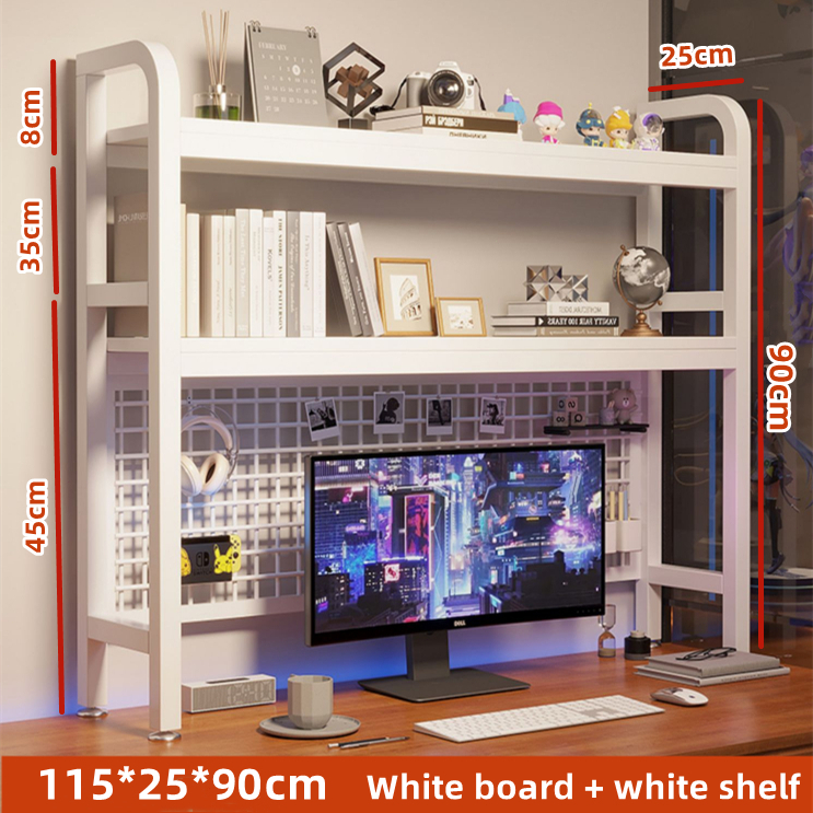 Spot/Book Rack Organizer Desk Organizer Rack Computer Desk 2 Layer ...