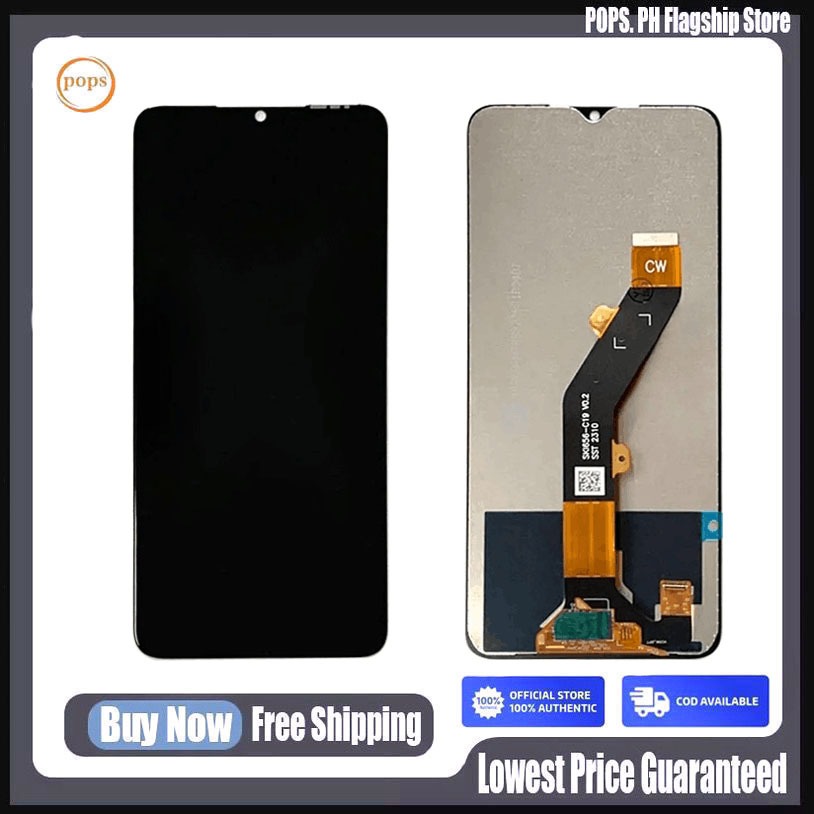 Itel LCD Itel A70 LCD Touch Screen Display Frame Assembly for ...