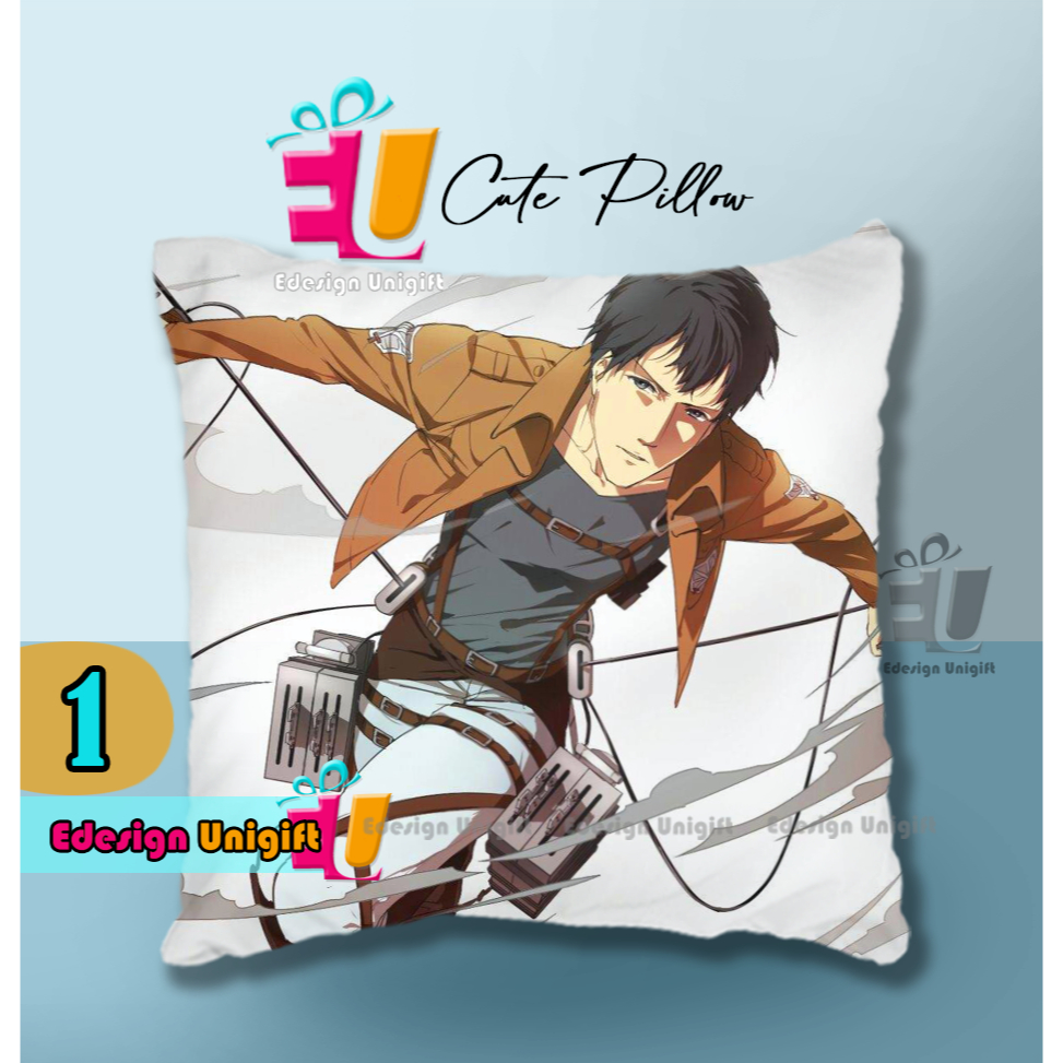 Attack on titans cute pillow / also available in keychain and ...