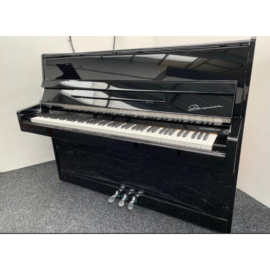 Brand New Danemann Upright Piano Black/ chrome | Shopee Philippines