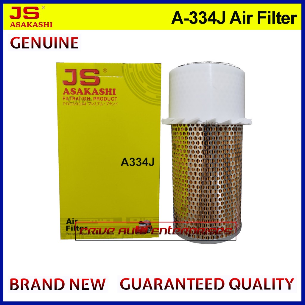 ORIGINAL JS Asakashi A-334J Air Filter (A334J, Vic AN-212SV, AN212SV ...