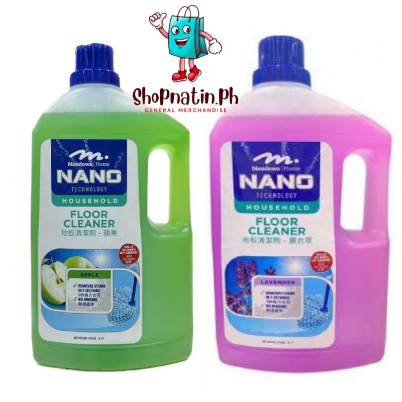 Meadows Home Nano Tachnology Floor Cleaner Apple Lavender 2L | Shopee ...