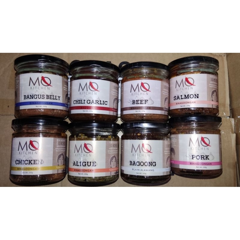 MQ Kitchen set (complete 8 Variants of Bagoong) | Shopee Philippines