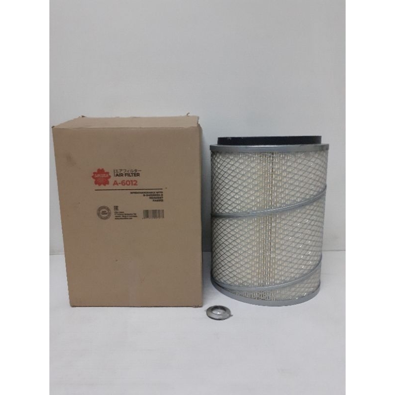 SAKURA AIR FILTER ISUZU NHR/4HF1/4HG1/4HJ1 A-6012 | Shopee Philippines