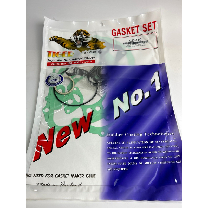 GD110 OVERHAULING GASKET TIGER THAILAND | Shopee Philippines