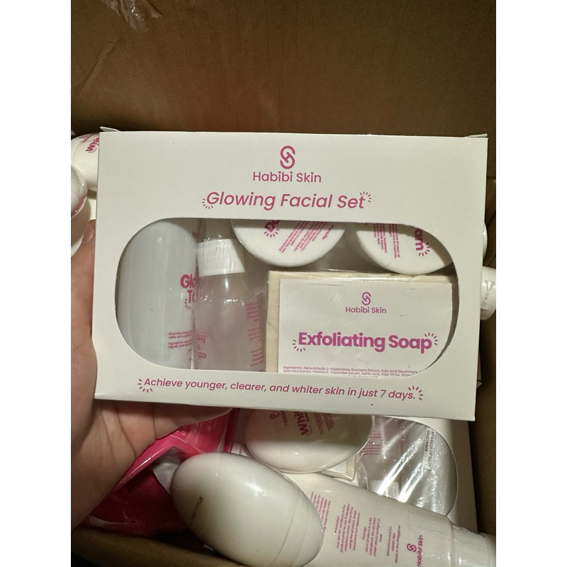 Habibi Skin Glowing Facial Set | Shopee Philippines