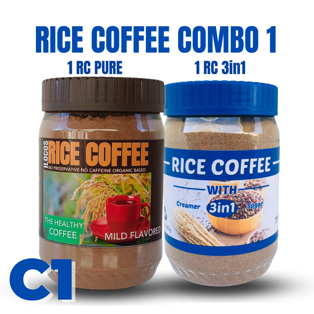 Rice coffee combo pack Organic Sugar Free Bottle Beverage Flavor ...