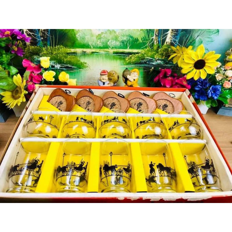 bundle set of drinking glass (code5.1 joan bondoc) | Shopee Philippines