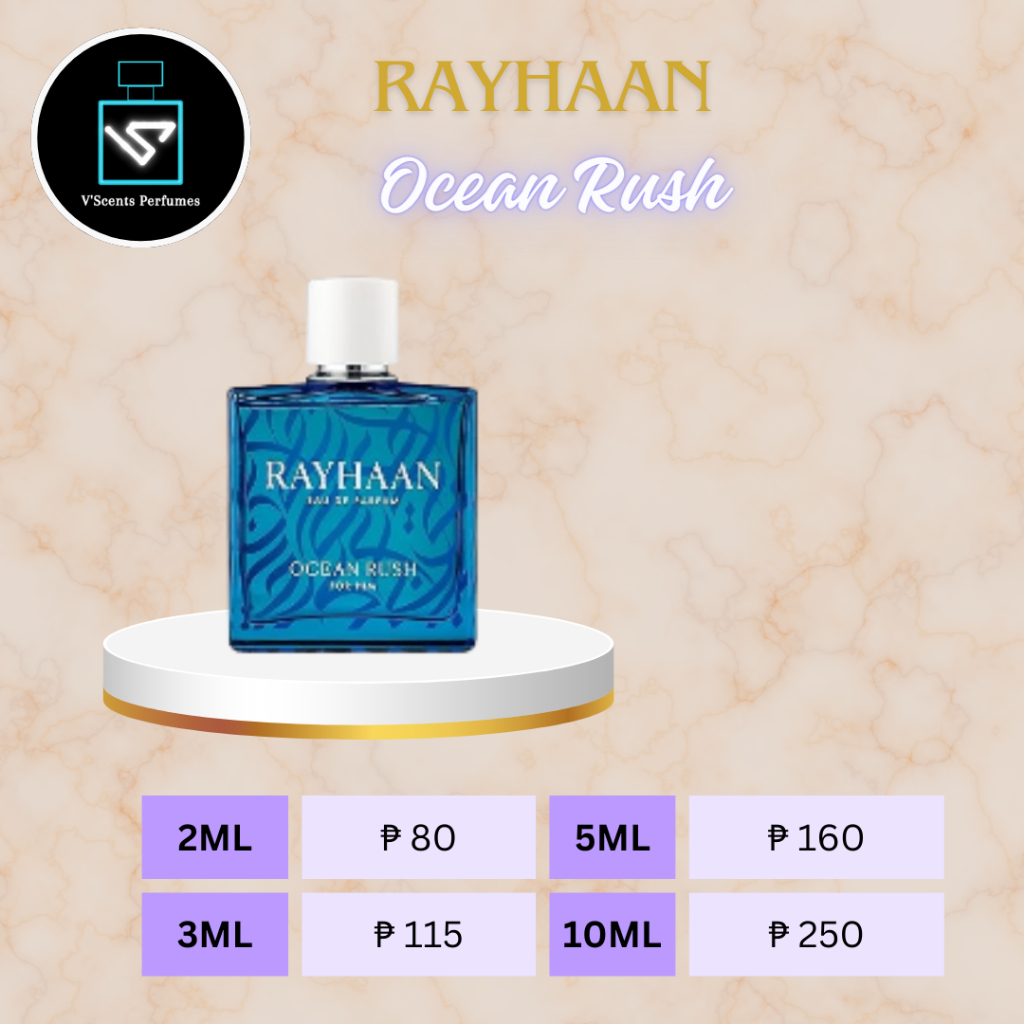 [ Rayhaan ] Ocean Rush EDP Decant (ADG Profondo + P Lhomme Dupe ...