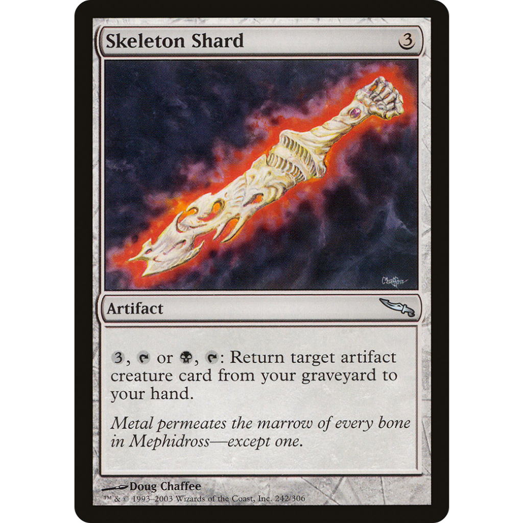 Skeleton Shard mrd-242 MTG Highest Rated Proxies Playtest Card | Shopee ...