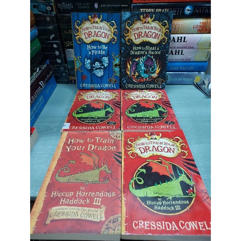 How to train your Dragon ~ Cressida Cowell ~ | Shopee Philippines