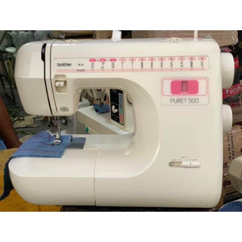 Brother portable sewing machine (push button) | Shopee Philippines