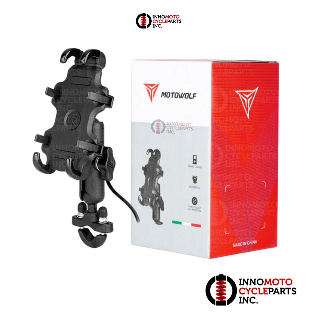 Motowolf New V5 Cell Phone Holder MDL2830 Handle/Mirror Mount ...