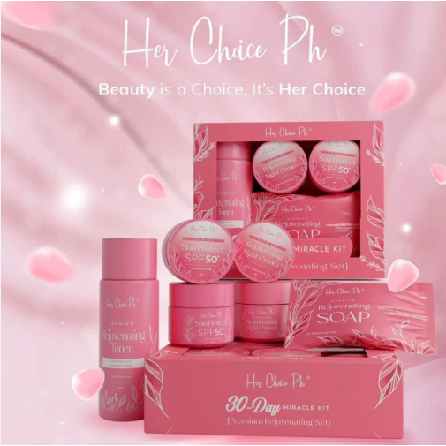 HER CHOICE 30DAYS MIRACLE KIT with Freebies | Shopee Philippines