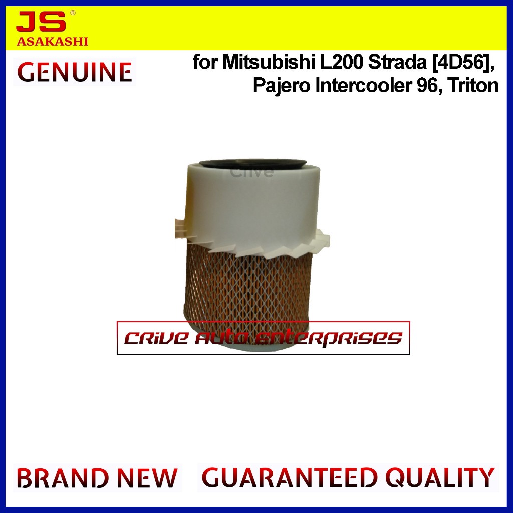 ORIGINAL JS Air Filter for Mitsubishi L200 Strada [4D56], Pajero ...