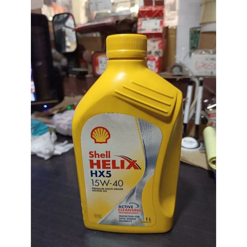 SHELL HELIX HX5 15W-40 ACTIVE CLEANSING 1L | Shopee Philippines