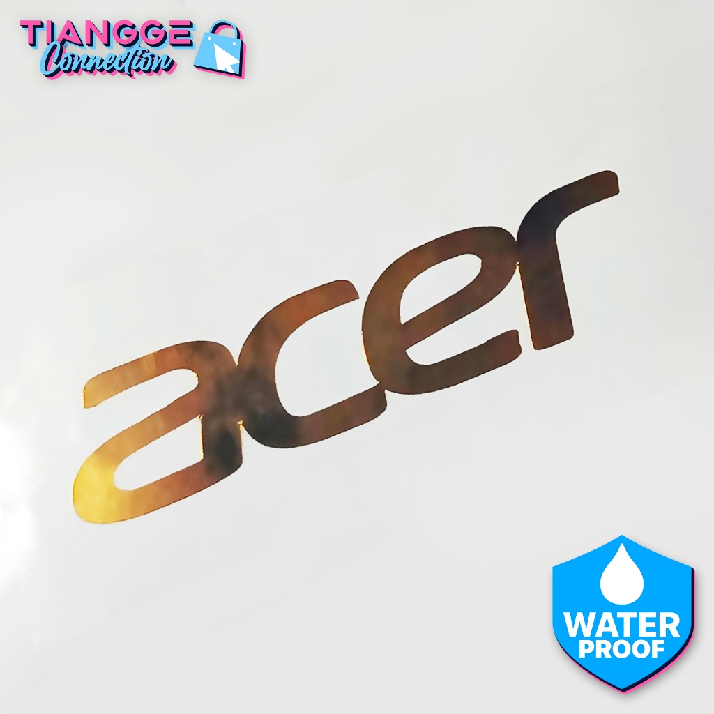 Acer WATERPROOF STICKER for pc gamer for pc case, laptop, cellphone ...