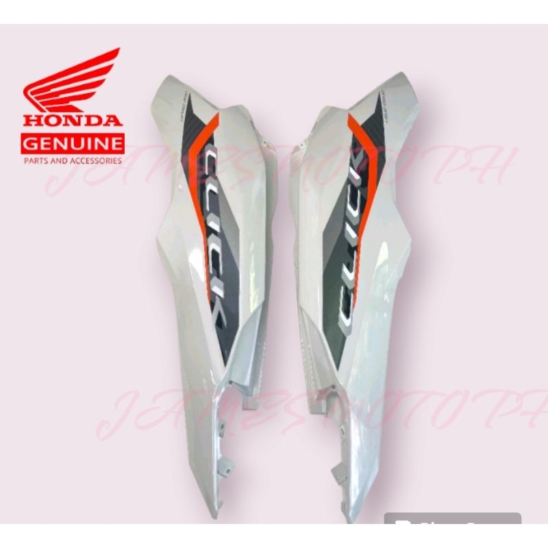 Honda Click V3 V4 Original Body Cover (Pearl White) Hgp: K2V 450/550 ...