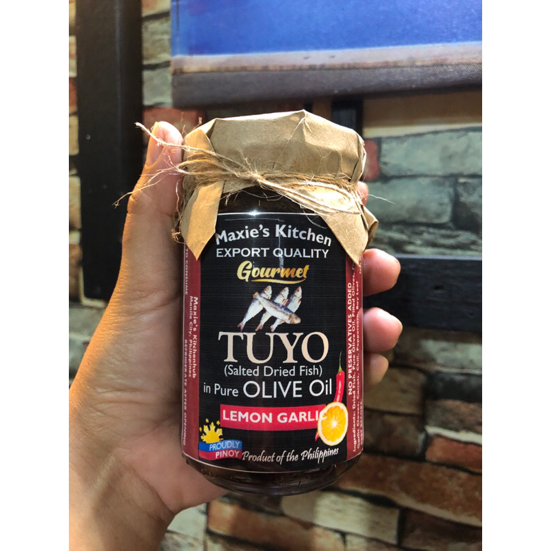 Maxie's Kitchen Gourmet Tuyo in OLIVE OIL | Shopee Philippines