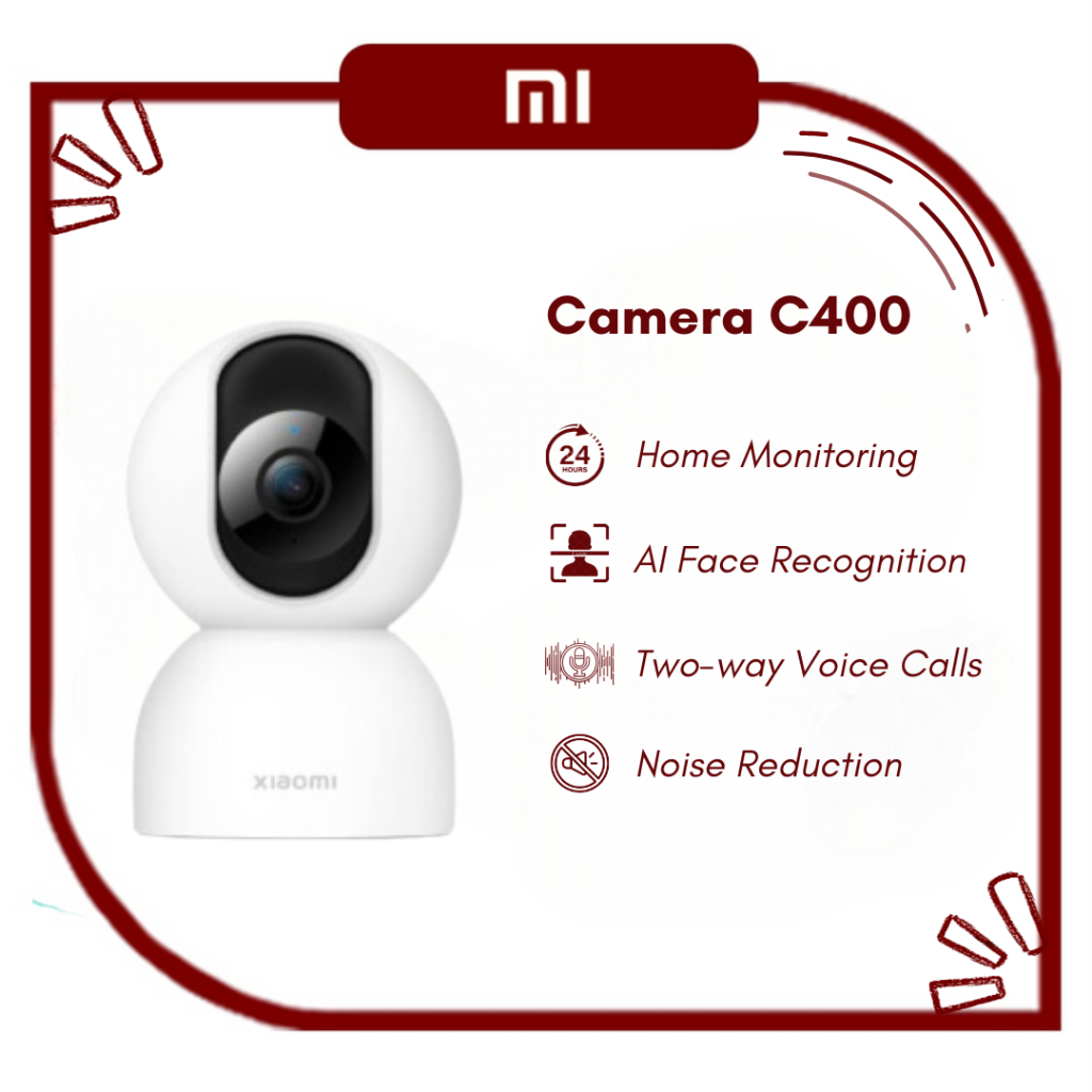 Xiaomi Smart Camera C400 an AI Humanoid detection that makes alarms ...