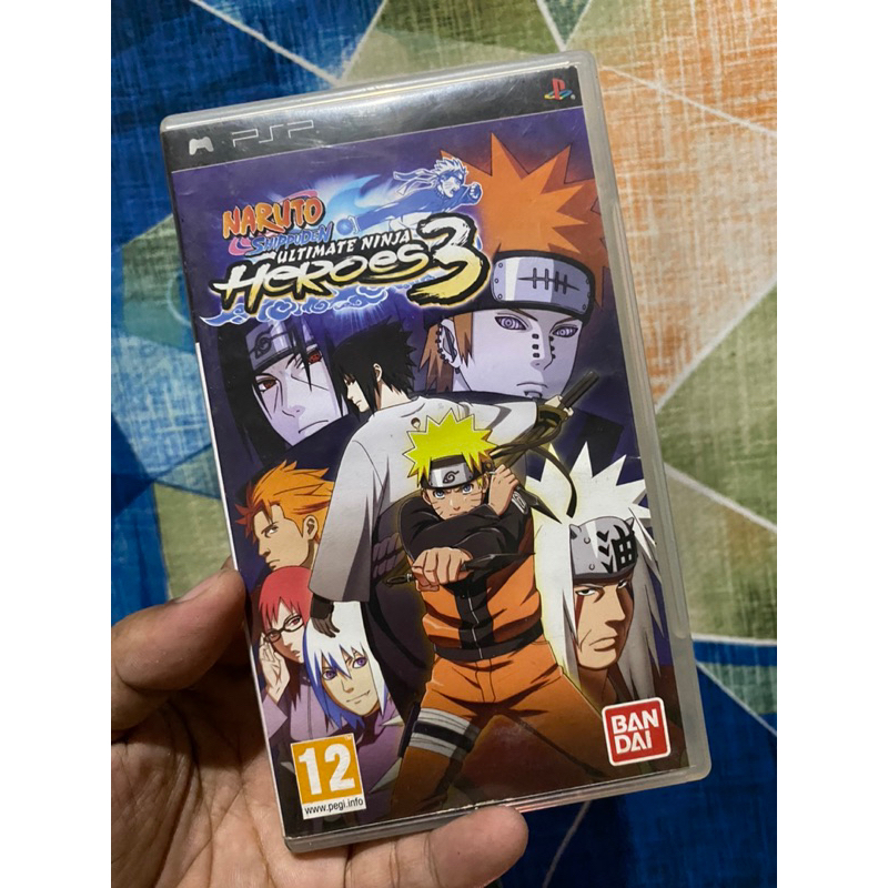 NARUTO SHIPPIDEN ULTIMATE NINJA HEROES 3 PSP UMD | Shopee Philippines