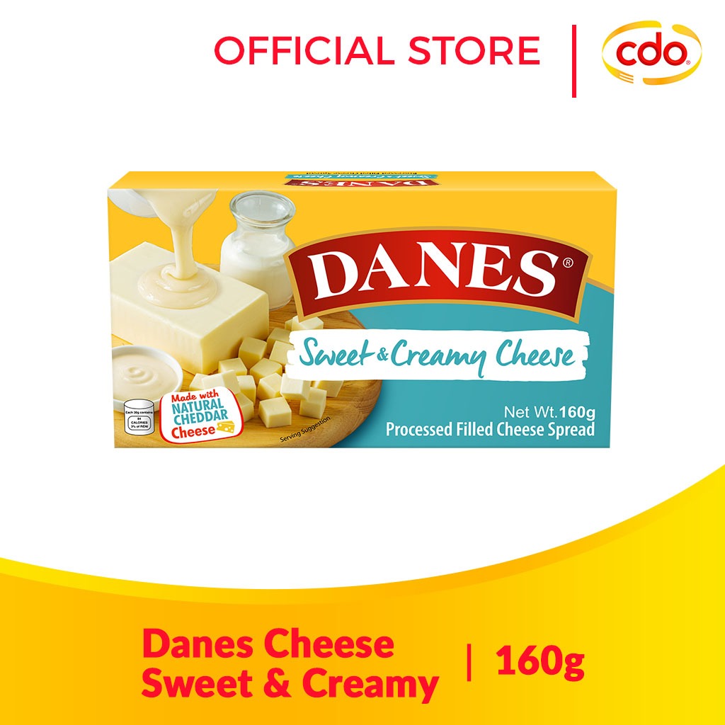DANES Cheese Sweet & Creamy 160g | Shopee Philippines