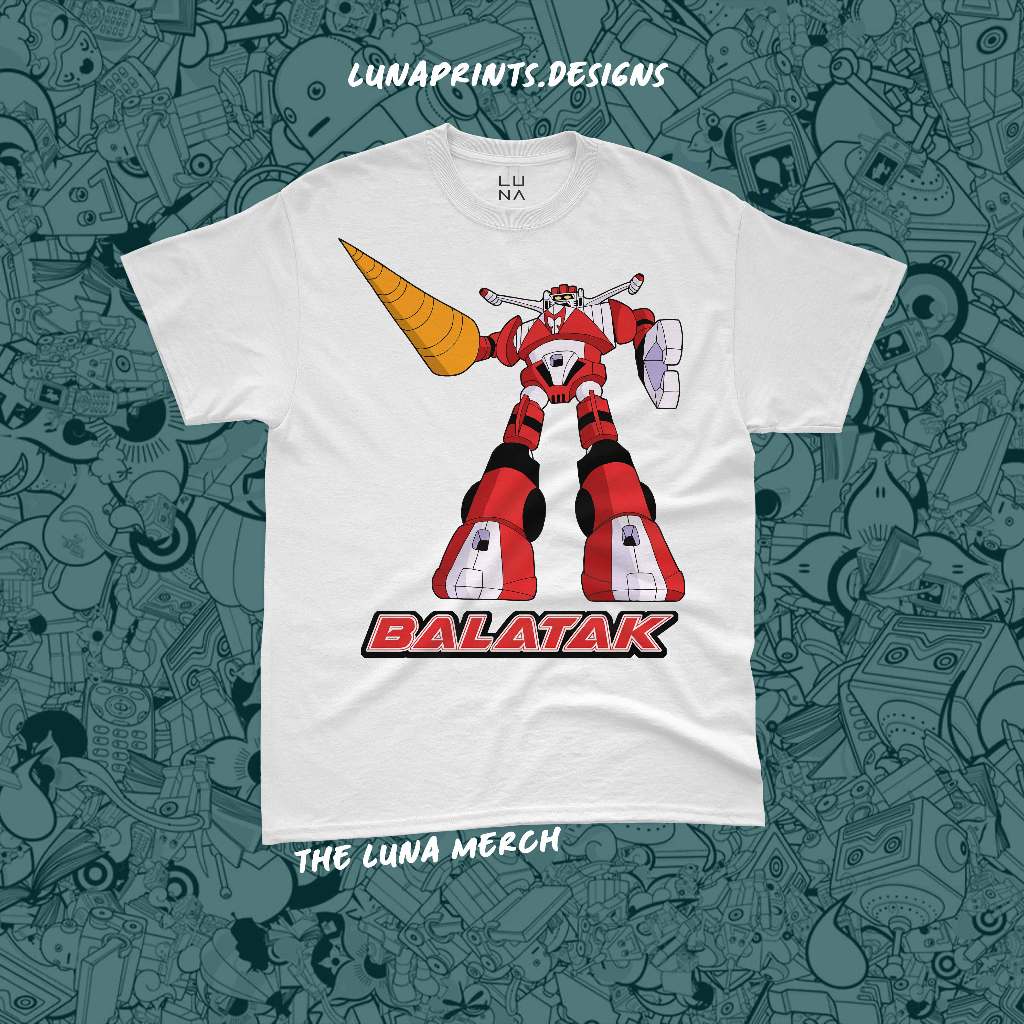 Balatack Robot Anime Shirt Collection ( For kids and adult ) - The Luna ...