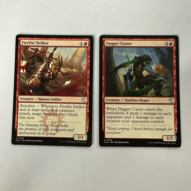 FIREFIST STRIKER DAGGER CASTER | CLU RAVNICA: CLUE EDITION | RED | MTG ...
