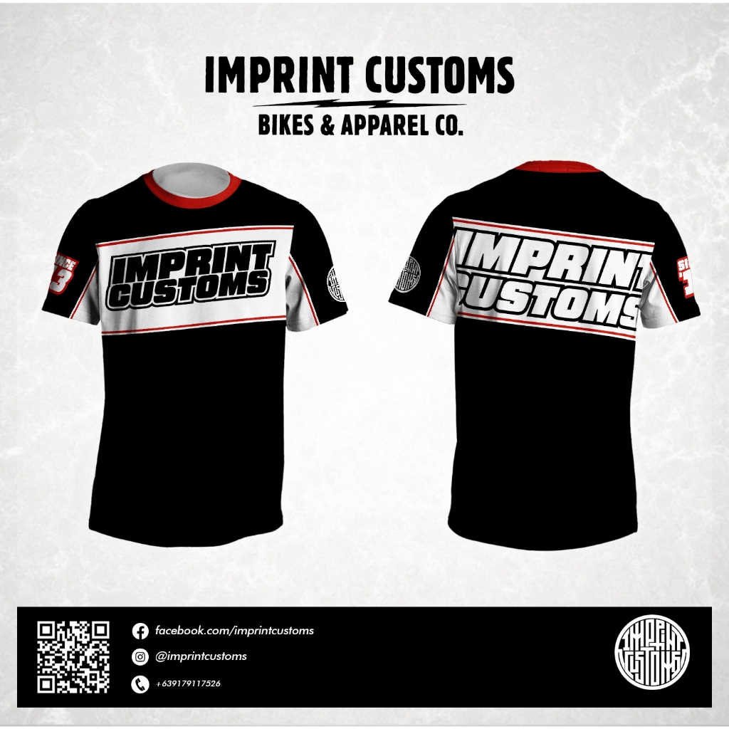 Imprint Customs - Tom Black Aircool Shirt | Shopee Philippines