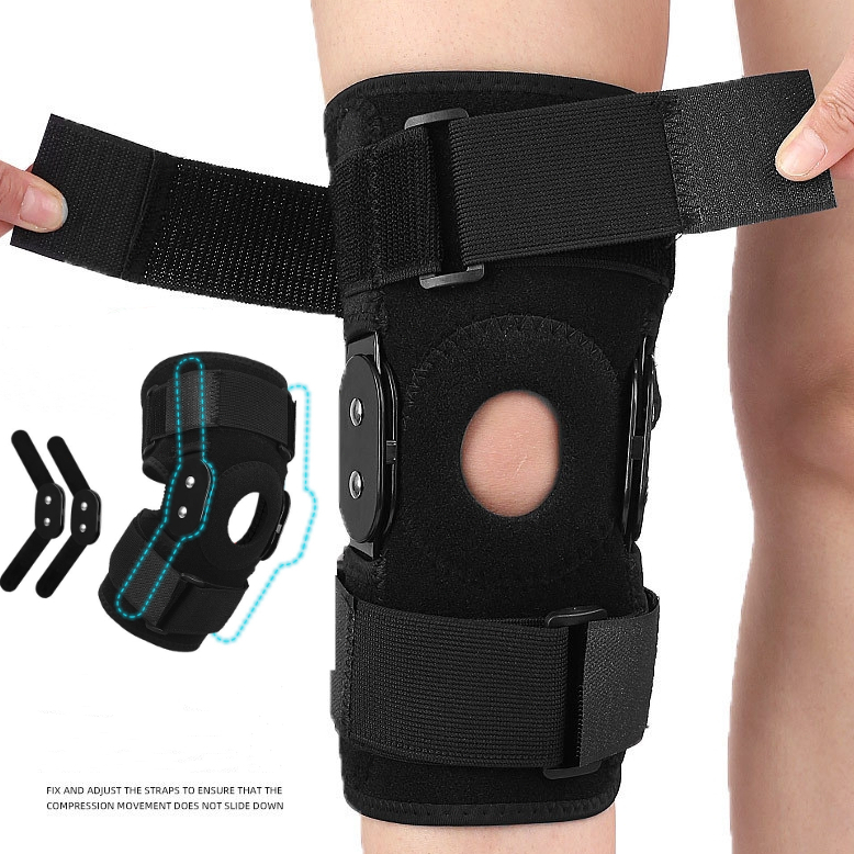 Knee Pads Knee Support Elastic Adjustable Compression Knee Brace Knee ...
