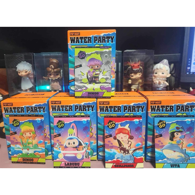 Pop Mart Water Party Series Set | Shopee Philippines