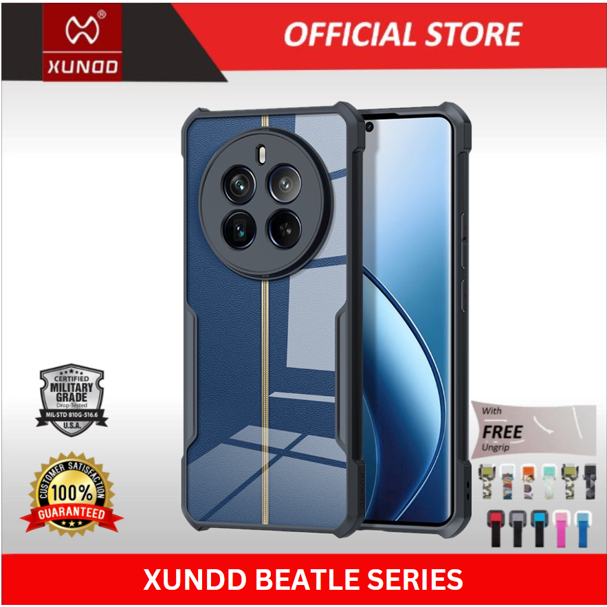 REALME 12 PRO PLUS / 12 PLUS Case ORIGINAL XUNDD Beatle Series ...