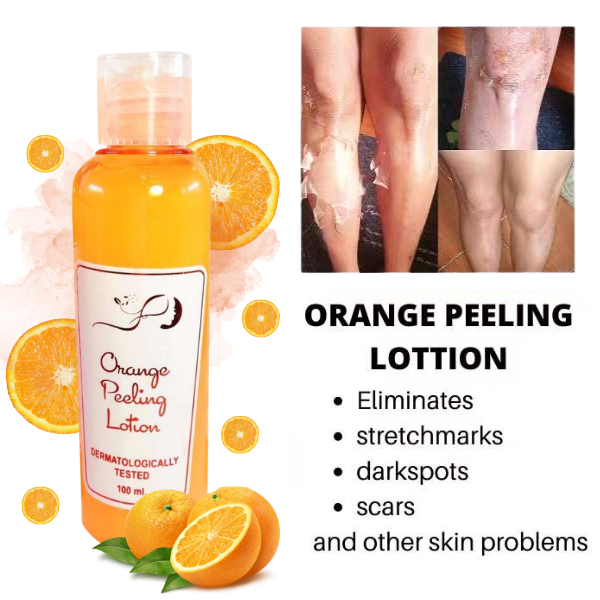 SET OF 3 PCS Orange peeling lotion exfloating lotion scrub skin ...