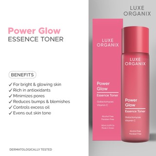 LUXE ORGANIX Power Glow Vita Glow C Toner 150ml | Shopee Philippines
