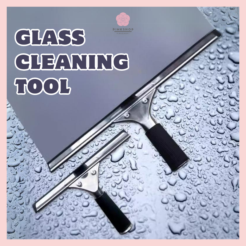Stainless Steel Window Glass Squeegee Water Scraper Glass Wiper for ...