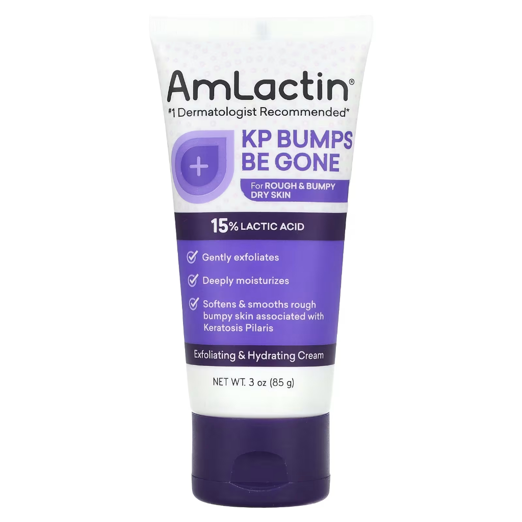 AmLactin, KP Bumps Be Gone, Exfoliating & Hydrating Cream, 3 oz (85 g ...