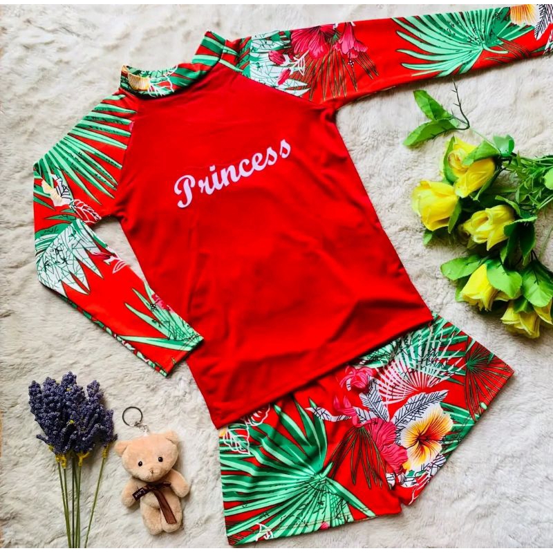 Rush guard Swimming wear for Kids | Shopee Philippines